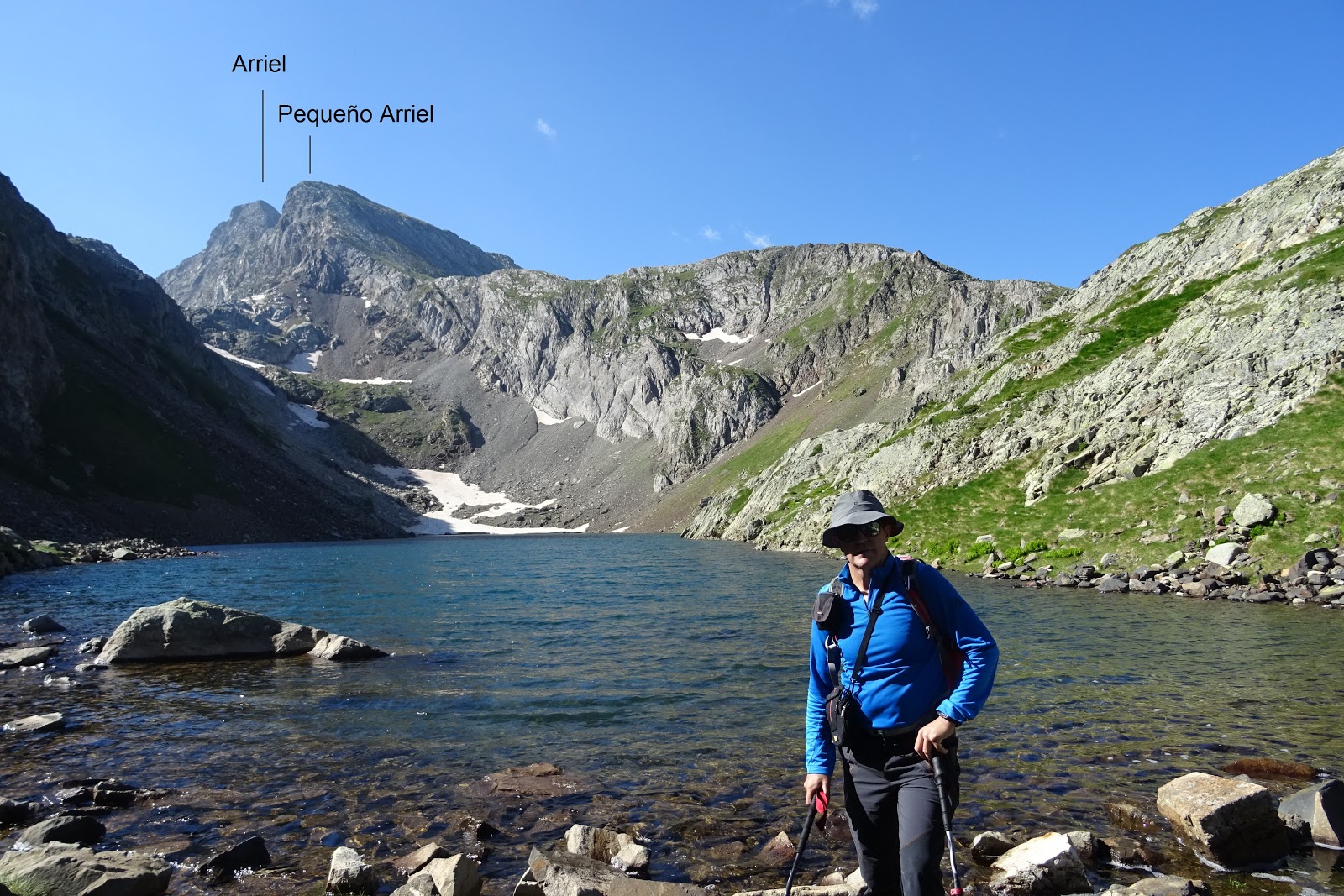 elpirineodejose: Pico Arriel (2.824 m.). Desde Caillou de Soques