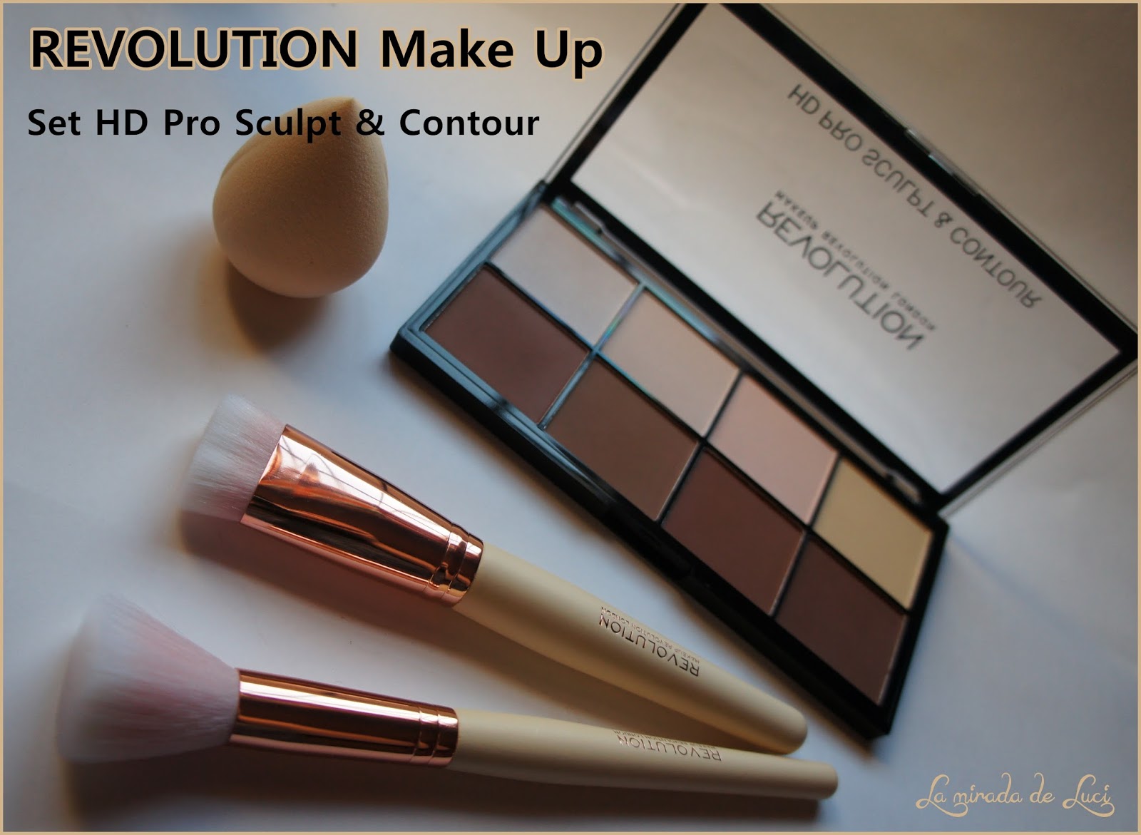 LA MIRADA DE LUCI: REVOLUTION Makeup, Set HD Pro Sculpt & Contour
