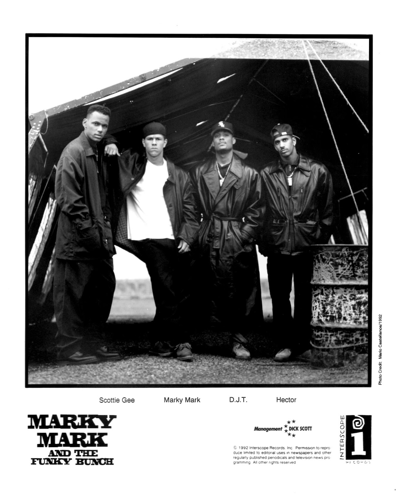 Lansure's Music Paraphernalia: MARKY MARK | MARK WAHLBERG | Press Kits ...