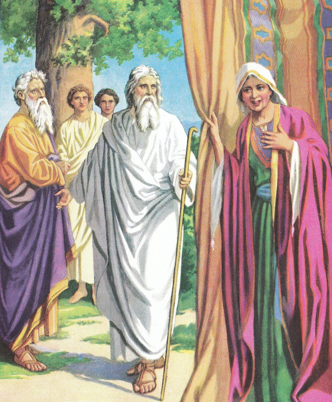 14. Vizita îngerilor la Avraam ~ Dicţionar biblic