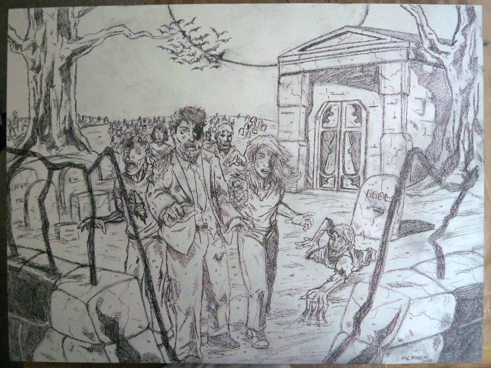 Nevic Studios--Art By Mike McMahon: Night of the Living Dead