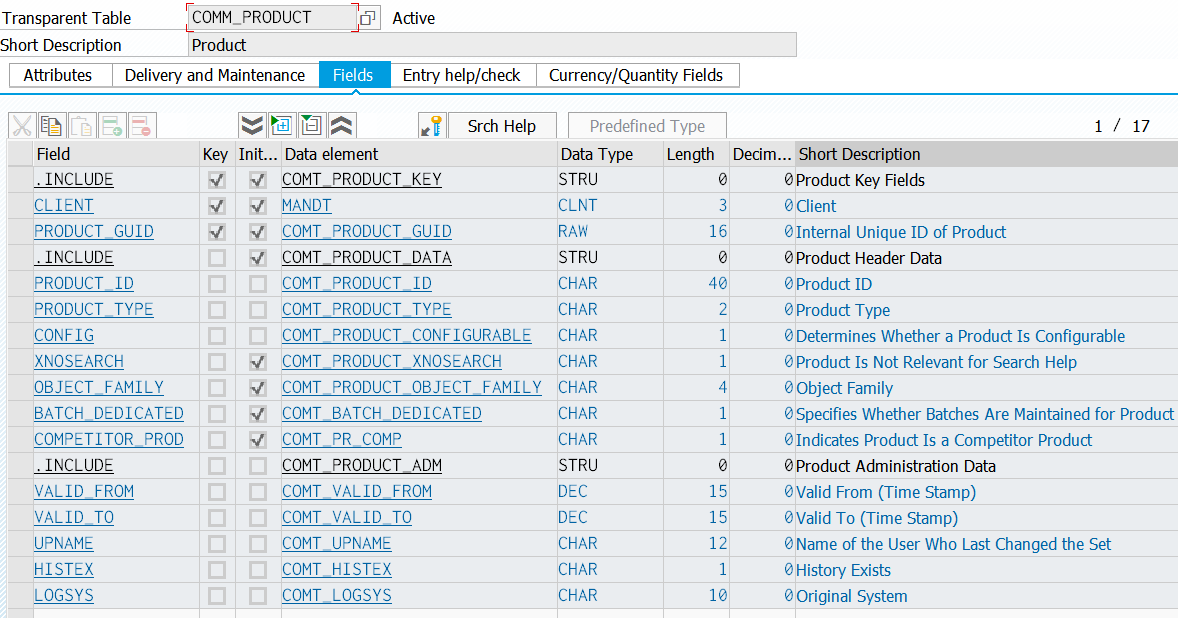Sap Abap Central Replicate Abap Database Table Definition To Postgresql