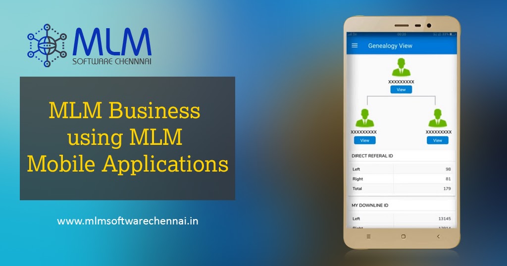 MLM Business using MLM Mobile Applications – MLM Software Chennai
