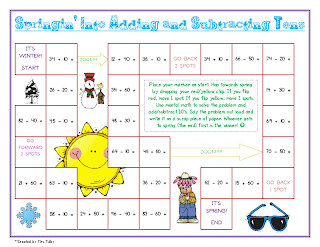 Confessions of a Primary Teacher: Springin' Into Adding and Subtracting ...