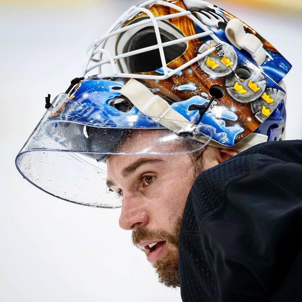 I Love Goalies!: Cam Talbot 2018-19 Mask