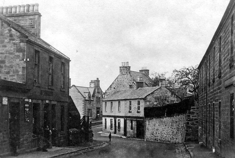 Tour Scotland: Old Photograph Eldin Place Lasswade Scotland