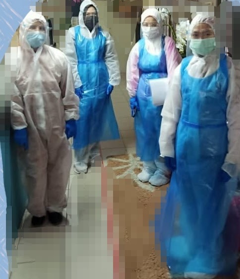 namakucella: 4 JAM PAKAI PPE