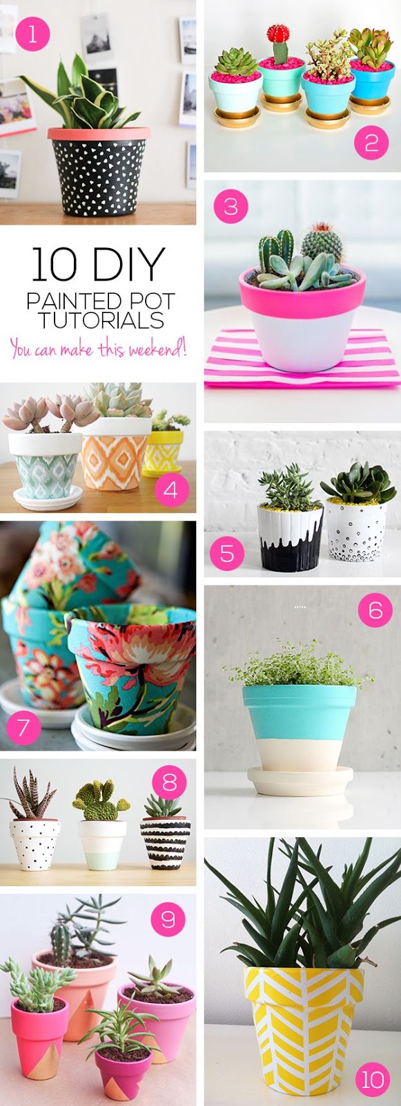 Great DIY IDEAS and more...: 10 DIY Pretty Plant Pots You Can Create ...