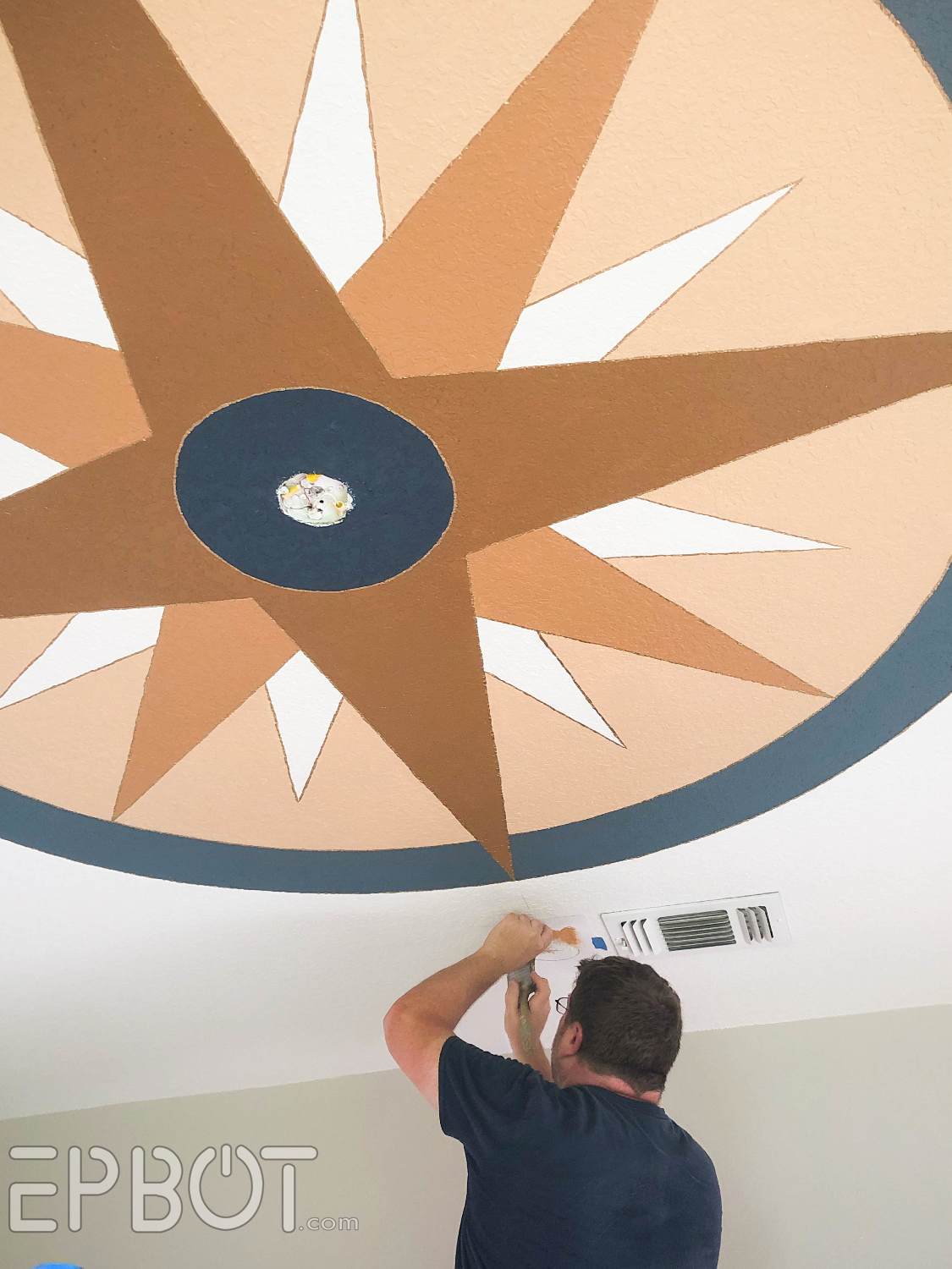 EPBOT: Let's Paint A Ceiling Compass Rose!
