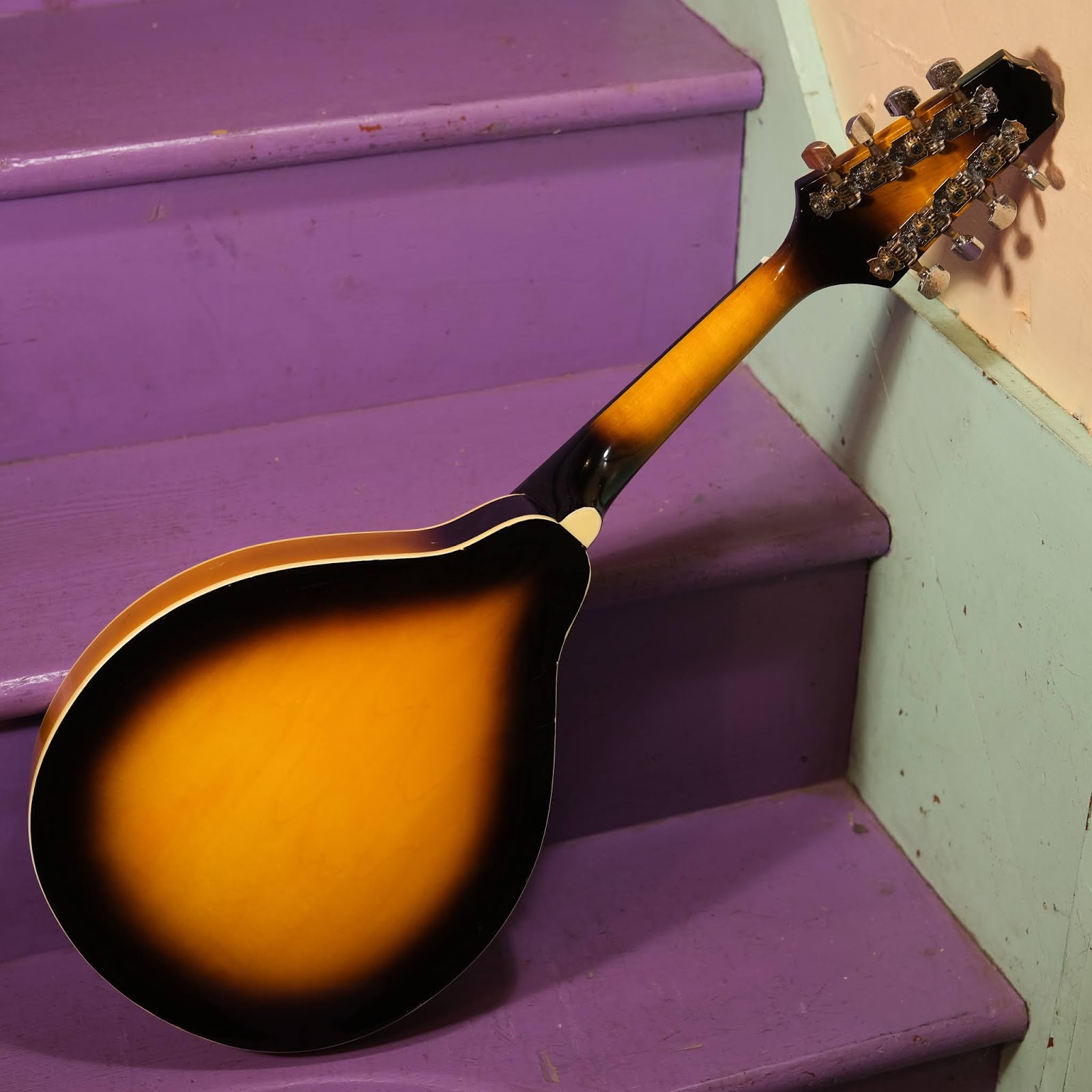 2000s Johnson MA-110 Oval-Hole Archtop Mandolin