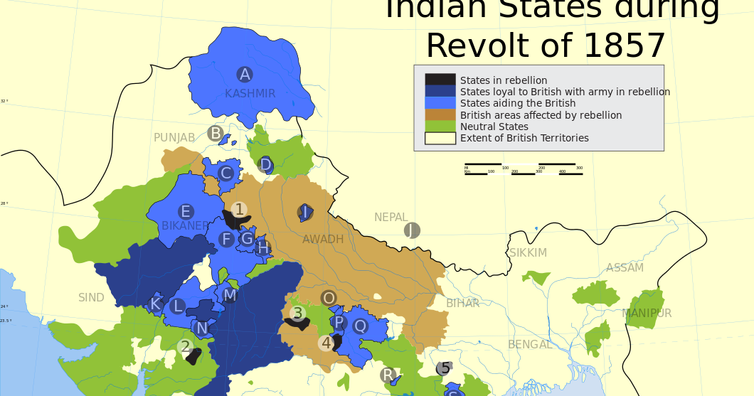 1857 Revolt /1857 ki kranti in hindi