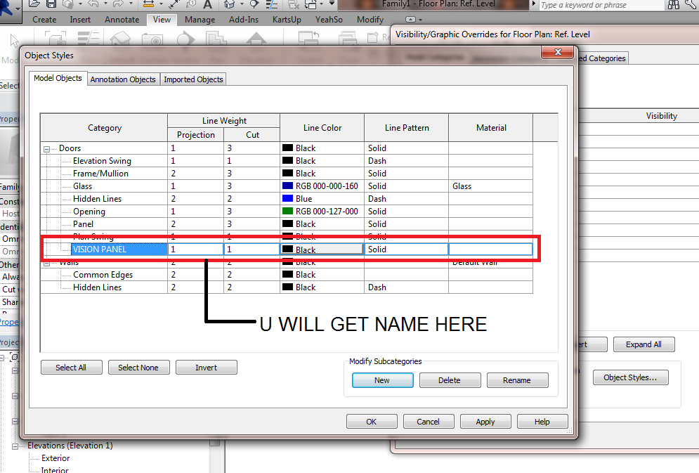 Revit Hub CUSTOM LINE TYPE IN FAMILY revit-hub-custom-line-type-in-family