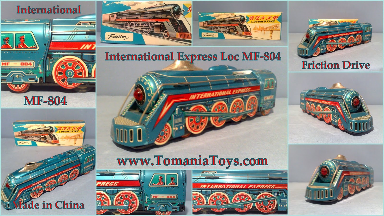 TOM's TECH TOYS: TRAINS LOCOMOTIVES