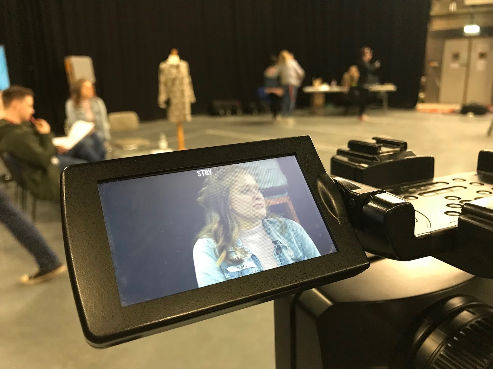 As Live Production: (Rehearsal with Presenters)