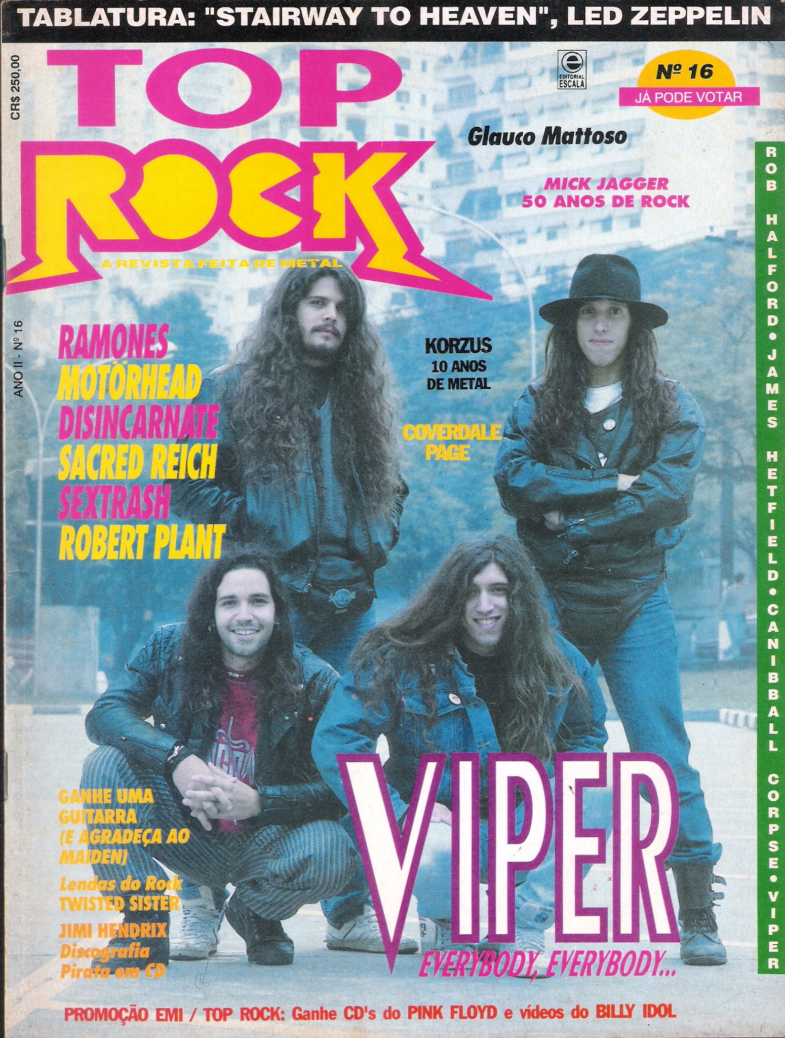 Trankeiras do Sickeira: Revista Top Rock
