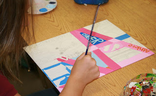 Mrs. Macre's Art Class: Abstract Letter Designs
