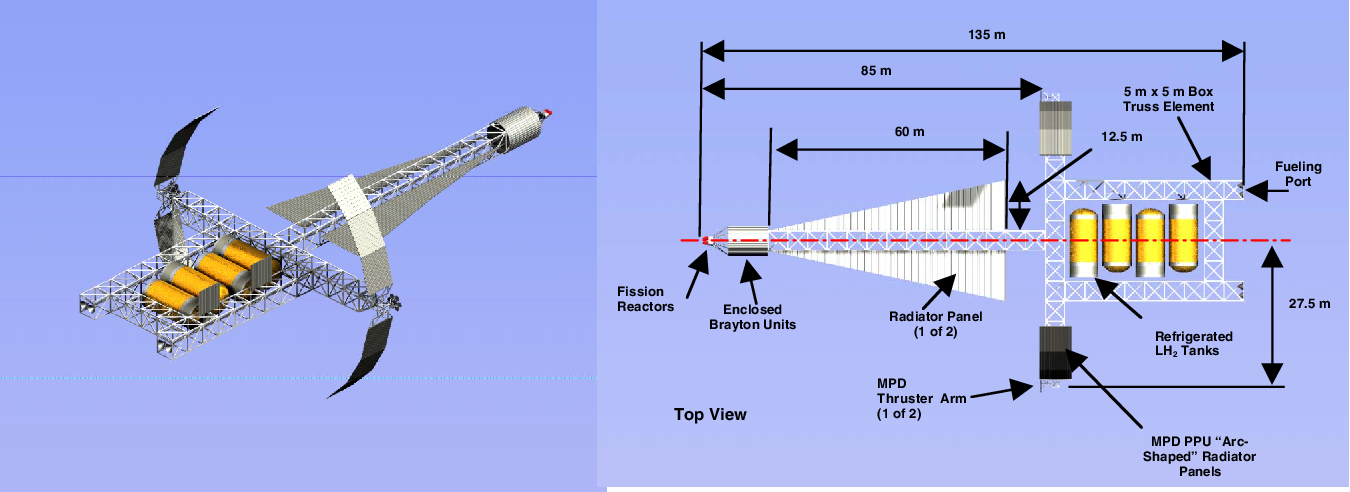 ToughSF: NTER: Nuclear Thermal-Electric Rocket