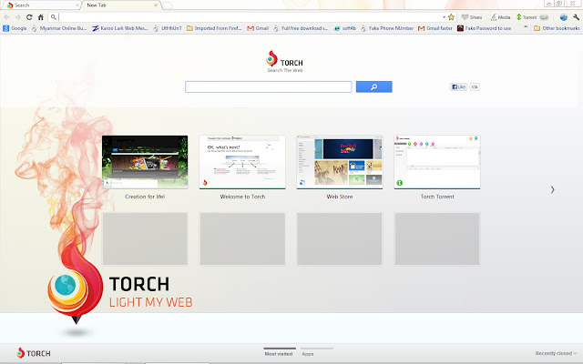 { Torch } - Powerful Browser - Creation for life!