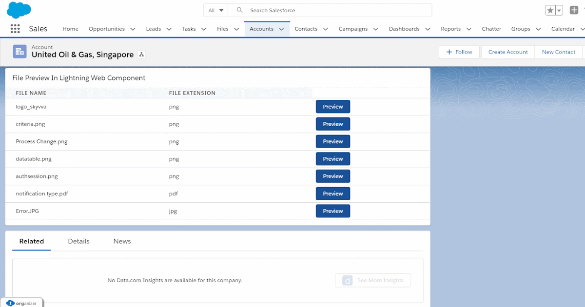 Salesforce Code Crack File Preview In Lightning Web Component Lwc