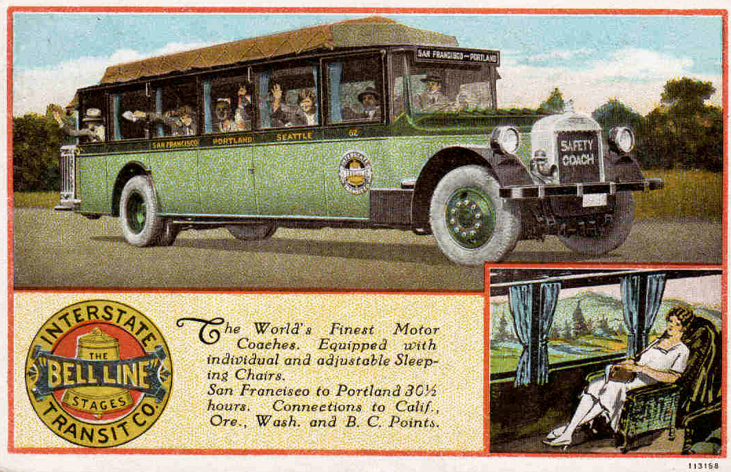 Just A Car Guy: a Bell Line Motor Coach providing interstate bus ...