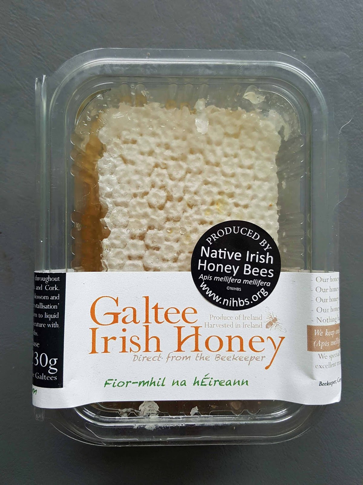 RESTAURANTS AND FOOD: Taste of the Week. Galtee Honey Farm Honeycomb