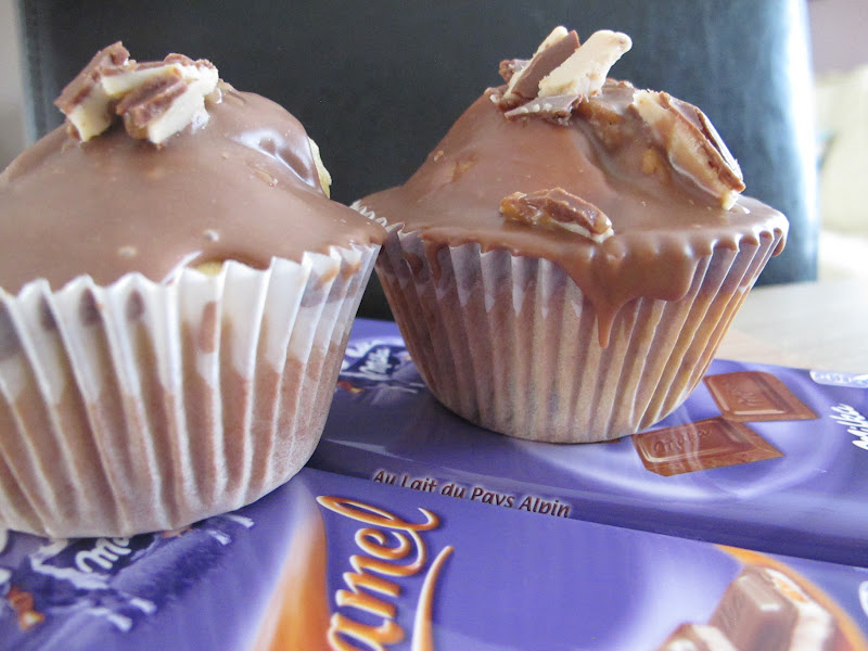 Tous FOOD' elles ...: Enorme muffins au Milka!!!