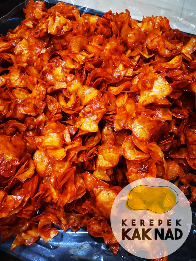 Kerepek ubi pedas manis: Kerepek Ubi 🍠Pedas 🌶️Manis 🍬