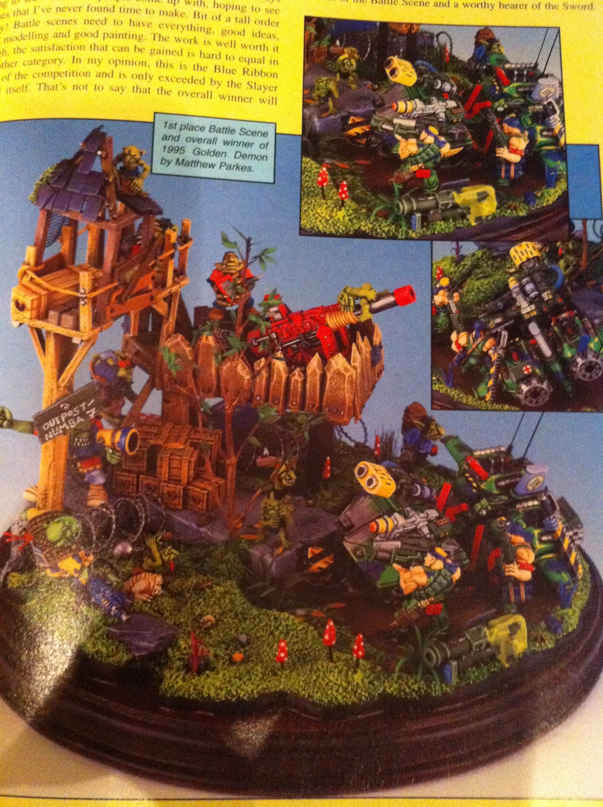 WarLlama 40k: Vintage White Dwarf 200. August 1996.