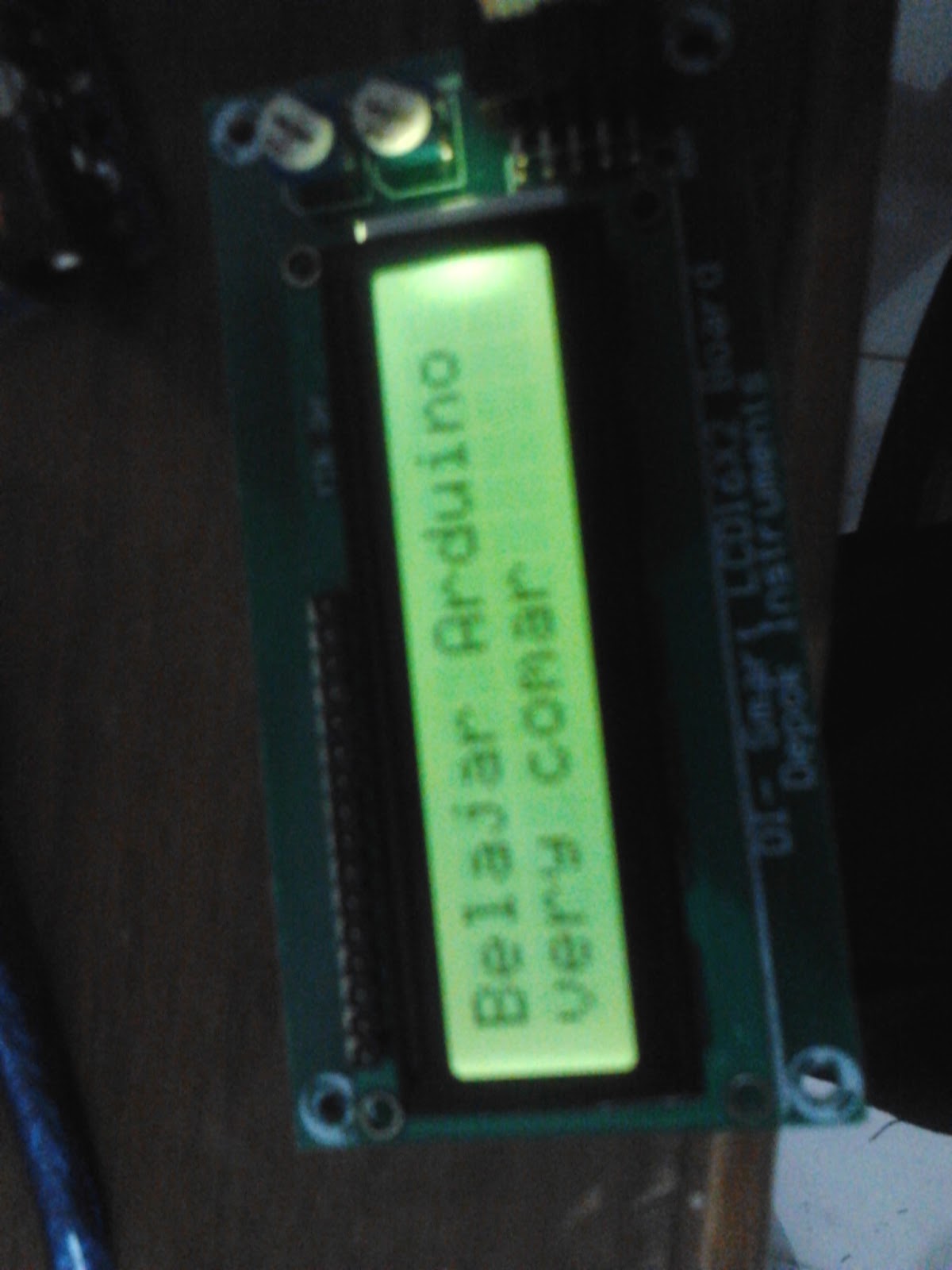 ARDUINO PROGRAMING MENGGUNAKAN LCD ~ Let's Make the Idea ARDUINO PROGRAMING MENGGUNAKAN LCD ~ Let's Make the Idea