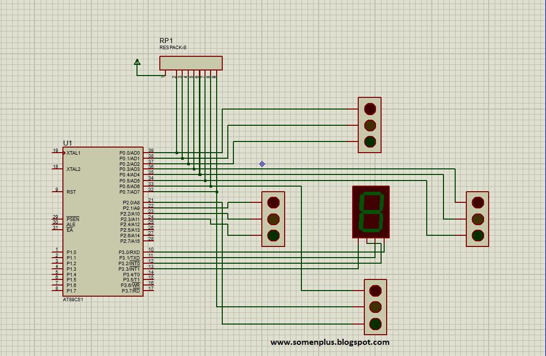 Traffic Signal Timer Simulation