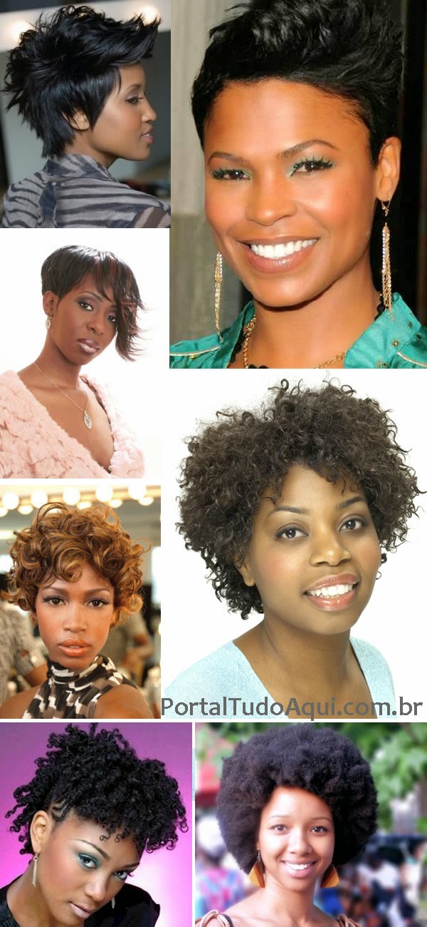 VIDA E REALIDADE: Corte de cabelo feminino Afro, dicas e fotos