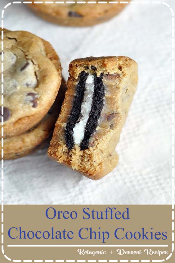 Oreo Stuffed Chocolate Chip Cookies - Foodie-Recipes-69