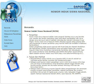 Nomor Induk Siswa Nasional (NISN) - GUBUK KITA