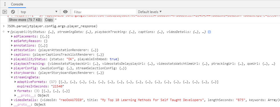 CodeWorth: Youtube audio downloader