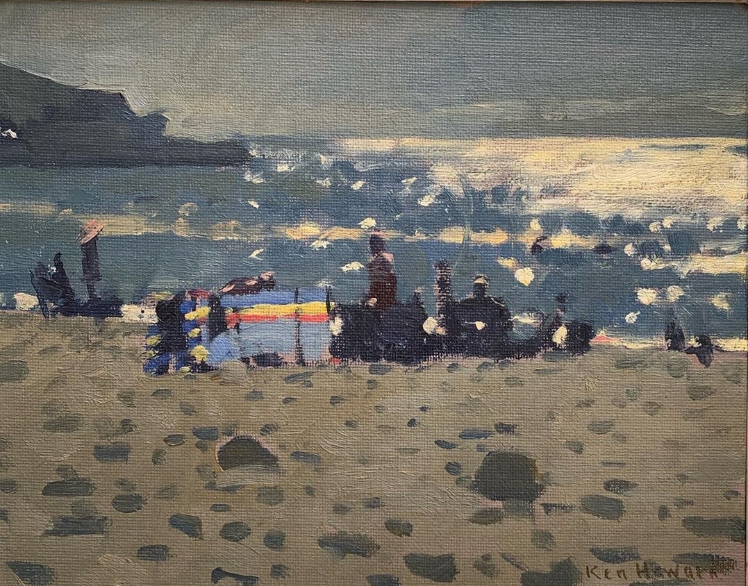 Ken HOWARD ~ The Beach | Catherine La Rose ~ The Poet of Painting