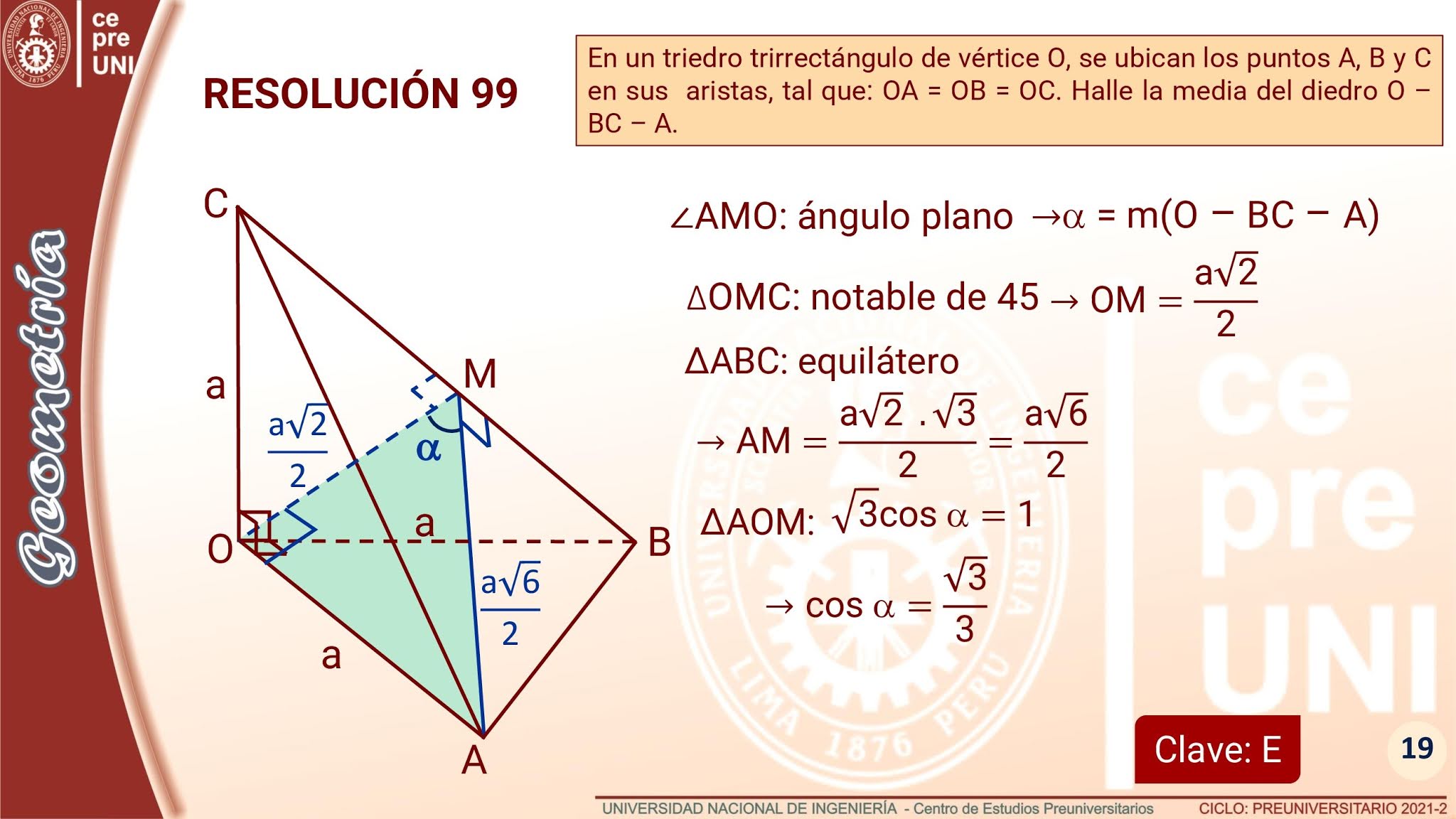Yachakaj: Teoría de ángulo triedro