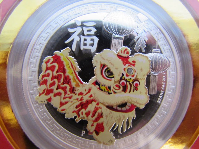 Lisa's Investment Talk: Chinese Lion Dance 2015 1oz Silver Proof Coin