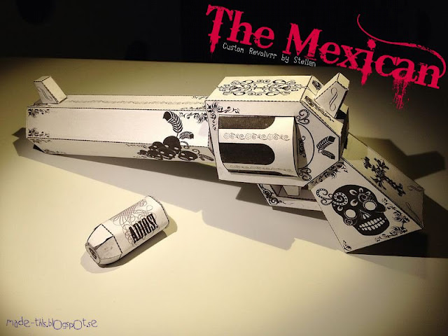 The Mexican Revolver Papercraft | Papercraft Paradise | PaperCrafts ...