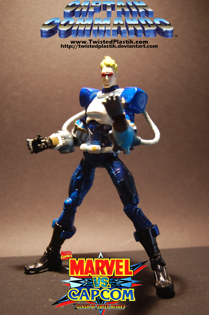 Twisted Plastik: Custom Captain Commando Figure