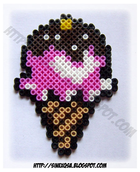 Sinexqsa: Mis primeros trabajos con hama beads