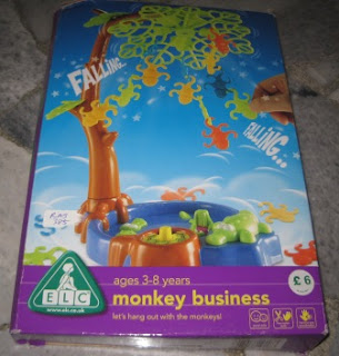 JuaiMurah: Like New Monkey Business Game Box