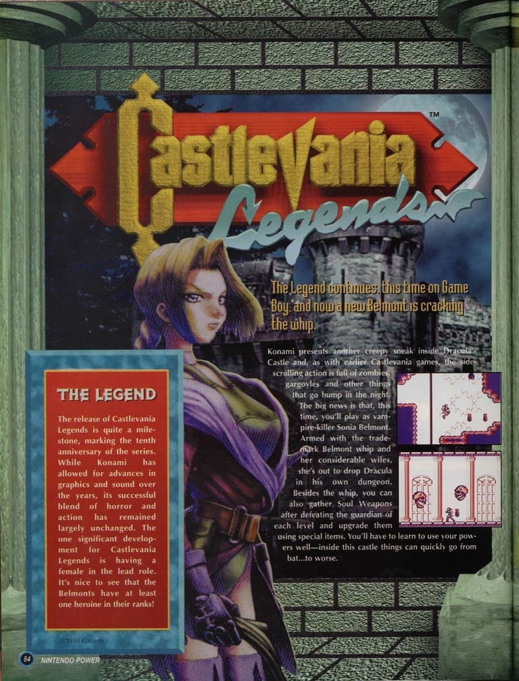BLOOD WORK: GAMING DIARIES: CASTLEVANIA LEGENDS (1997)