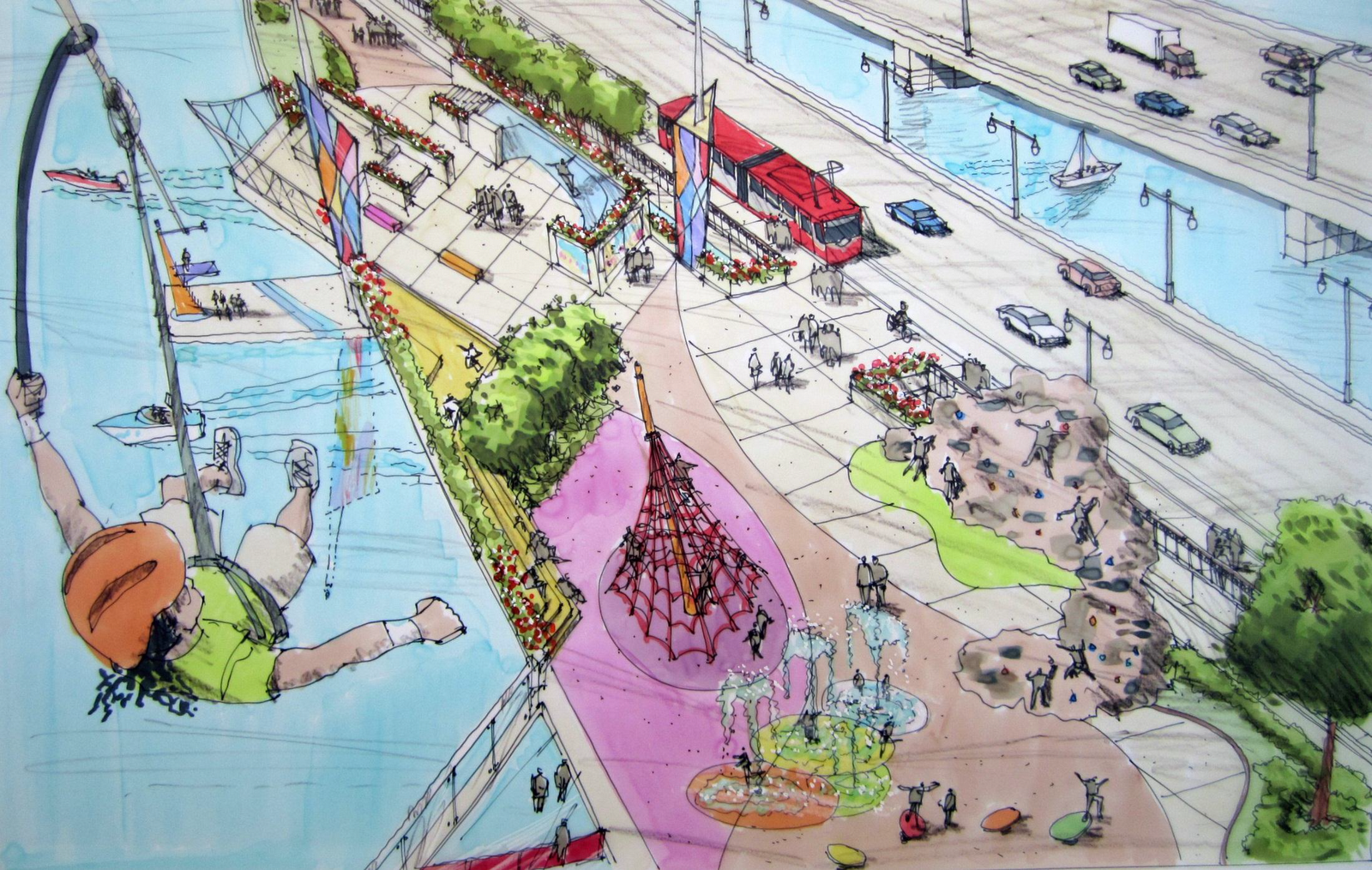 THE ART of WARd 8: Anacostia Pedestrian Bridge Conceptual Idea