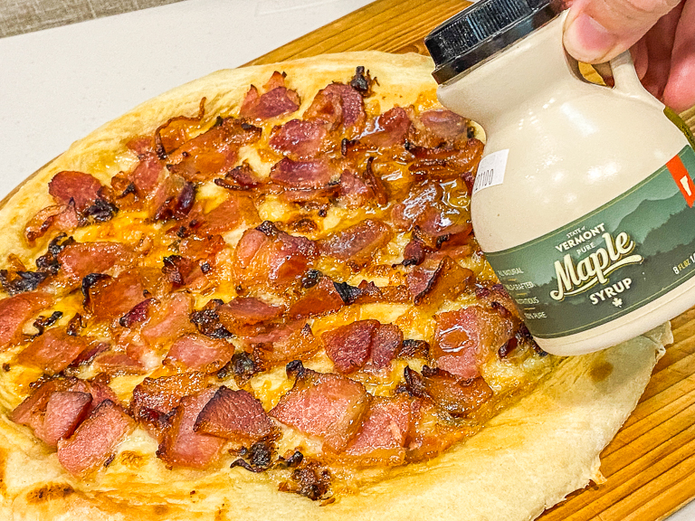 Tales of the Flowers: Pizza at Home - Maple Syrup Pizza with Couture ...