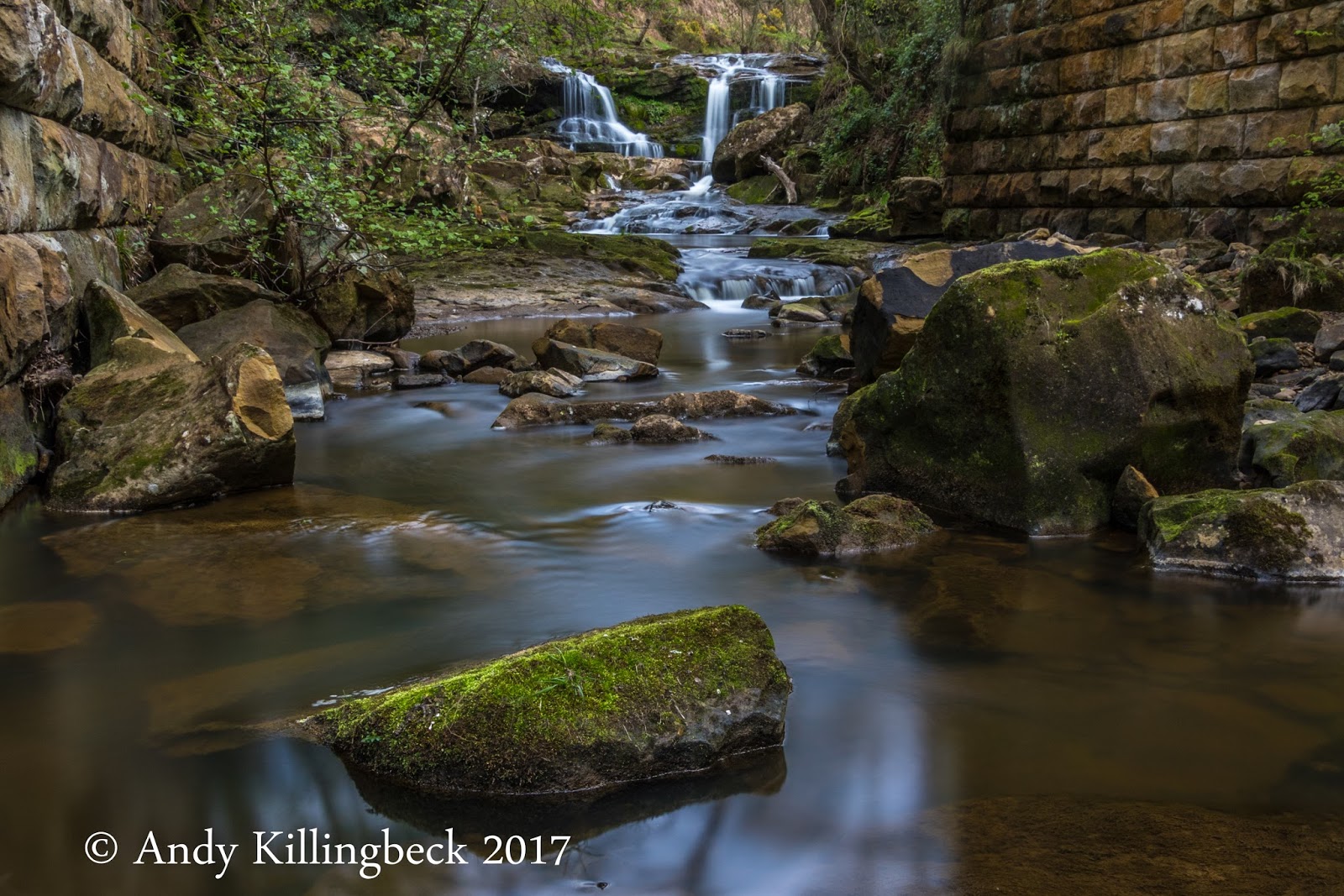 Yorkshire Waterfalls: Water Arc and Walk Mill Foss