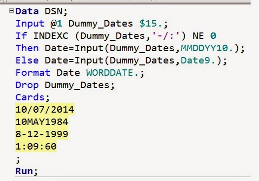 Sascertguru How To Read Different Formats Of Dates In Sas Reading