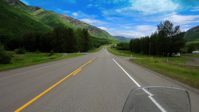 Riding the USA: Day 7 - Hinton, Alberta - Charlie Lake, British Columbia