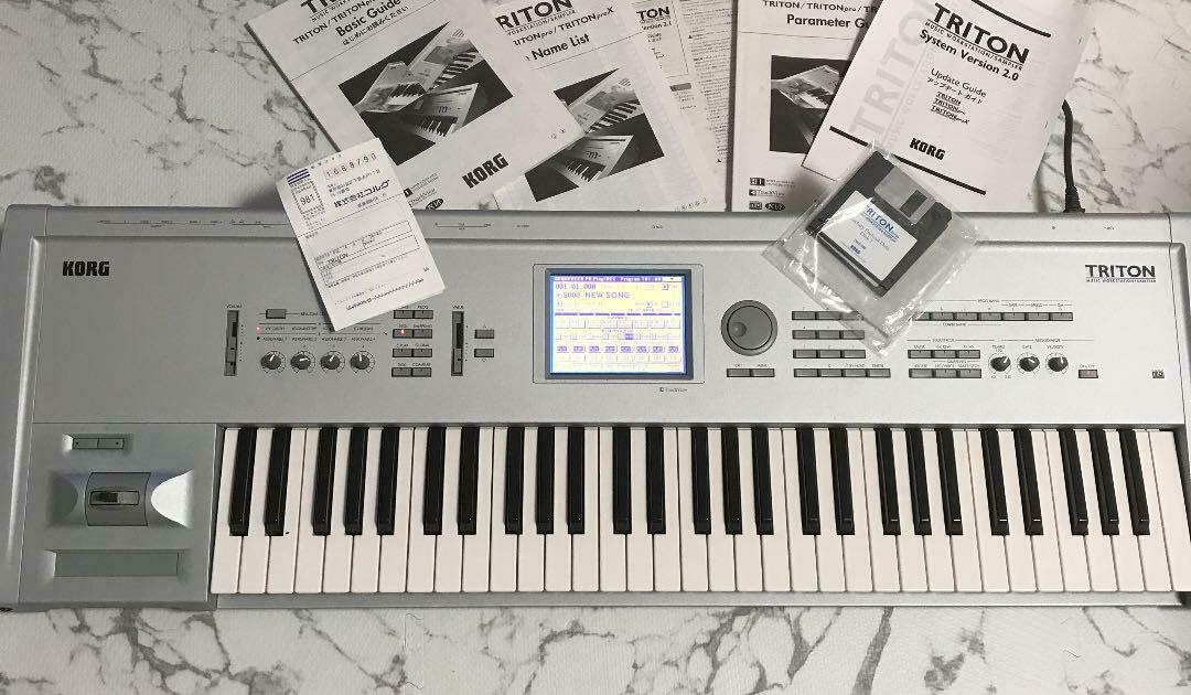 MATRIXSYNTH: Korg Triton Studio V2 w/ Japanese Documentation