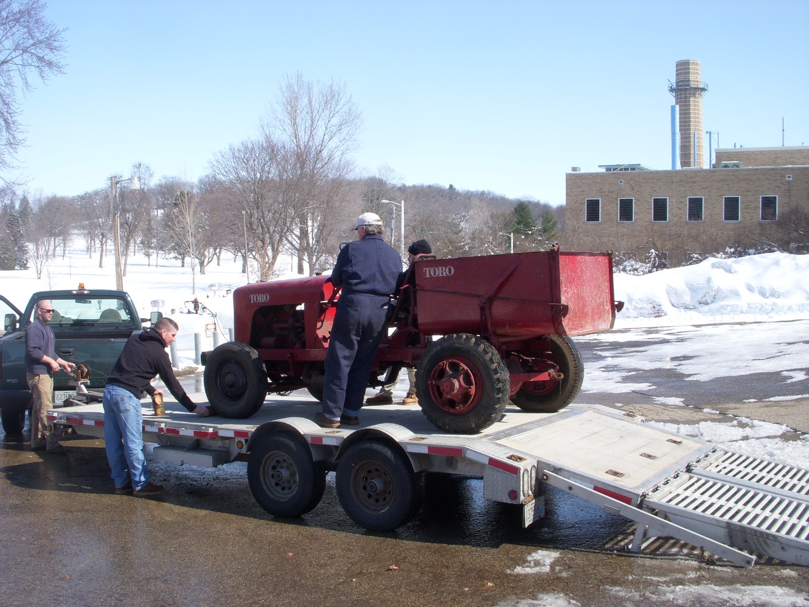 Blackhawk Country Club Greens & Grounds: Old Tractor, New Home