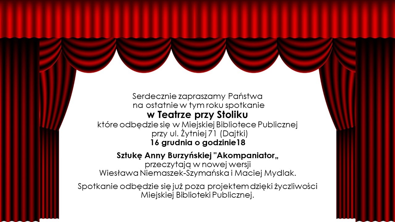 Akademia Trzeciego Wieku przy MOK w Olsztynie: Zaproszenie do Teatru ... Akademia Trzeciego Wieku przy MOK w Olsztynie: Zaproszenie do Teatru ...